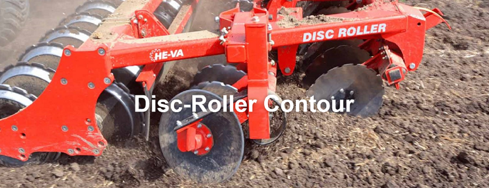 Gradas rápidas de discos HE-VA DISC-ROLLER CONTOUR | Agromaquinaria.es